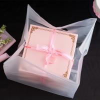 China Plastic Material Structure Custom Size Accepted Tote Bag for Salad Baking Packaging for sale