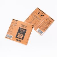 China 2023 Arrive Compostable Plastic Wrap Packaging Custom Logo Sticker with Shrink Film for sale