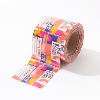 China 2023 Arrive Compostable Plastic Wrap Packaging Custom Logo Sticker with Shrink Film for sale