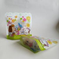 China Food Grade Material Zip Lock Heat Seal Bags Stand Up Transparent Sac Plastique Packaging for sale