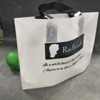 China Trending Products Customized Logo Print PE Plastic Shopping Bag With Logo for sale