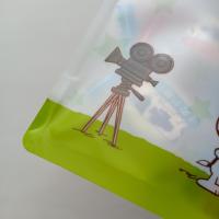 China Food Grade Material Zip Lock Heat Seal Bags Stand Up Transparent Sac Plastique Packaging for sale