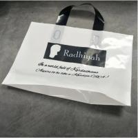China Trending Products Customized Logo Print PE Plastic Shopping Bag With Logo for sale