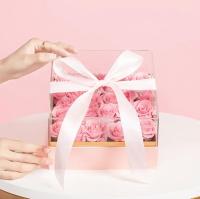 China Valentine's Day and Mother's Day Gift Custom Heart-Shaped Flower Box with Rigid Boxes for sale
