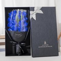 China Customized Color Packing Box Paper Gift for Valentine's Day Exquisite Flower Packaging for sale