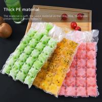 China PE Material Structure Transparent Custom Disposable Ice Cube Plastic Packaging Bags for sale