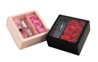 China Elegant Paper Packaging Boxes for Square Flower Bouquet Gift Elegant for sale