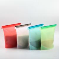 China Customized Logo Kitchen Silicone Bag for Kids Snacks Food Grade Reusable Storage Set for sale