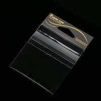 China Transparent Header Card Cellophane Self Adhesive Packing OPP Bag for Fishing Hooks for sale