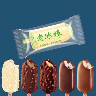 China Plastic Type Transparent Bag Disposable Plastic Packaging for Ice Cream Popsicle for sale