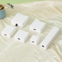 China Custom Logo Size Luxury Sliding Box with Ribbon Cord Gift Jewelry Box Set Drawer Box for sale