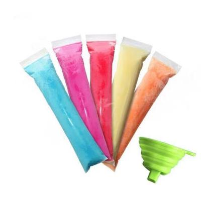 China Customized Size Ice Cream Plastic Packaging Bag for Popsicles Free Design for sale