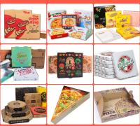 China Pulp Material Straw Pulp Customized Fast Food Package for Hot Dog French Fried Chicken and Pizza for sale