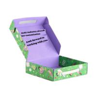 China Varnishing Corrugated Board Blind Box for Customized Tear-Off Boxycharm Kraft Paper Bag for sale