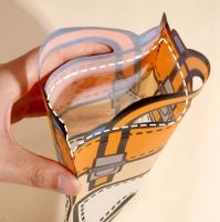 China Customizable and Fun Transparent Cartoon Reusable Backpack Shaped Zipper Plastic Gift Bag for sale