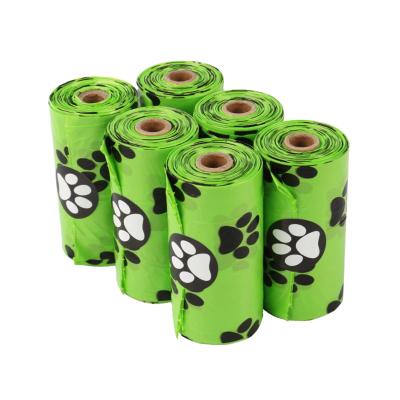 China PE Material Degradable Plastic Bag for Pet Dog Cat Single Roll from Direct Sells for sale