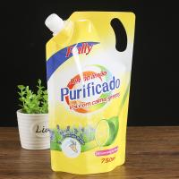 China Gravnre Printed Spouted Pouch Bags For Liquid Products Customized Eco-Friendly Design for sale