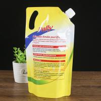 China Gravnre Printed Spouted Pouch Bags For Liquid Products Customized Eco-Friendly Design for sale