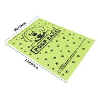 China Hot Stamping PE Material Structure Pet Dog Cat Plastic Garbage Bag Degradable Single Roll for sale