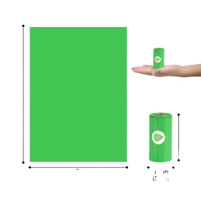 China Unit Roll Pet Dog Cat POP Plastic Garbage Bag Degradable for Green and Health Materials for sale