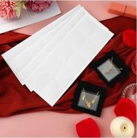 China Self Adhesive Seal Jewelry Display Card 2023 Custom Necklace Earring Card with Logo for sale
