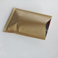 China 0.14MM Thickness Eco-Friendly Kraft Paper Bag with Aluminum Foil and Gravure Printing for sale