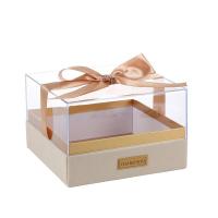 China Paper Gift Packing Box for Candle Custom Logo Luxury Transparent Acrylic Storage Box for sale