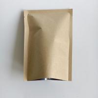 China 0.14MM Thickness Eco-Friendly Kraft Paper Bag with Aluminum Foil and Gravure Printing for sale