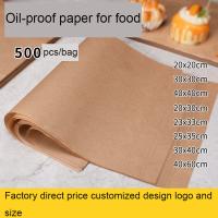 China Straw Pulp Oil Proof Paper for Take Away Food Bakery Pizza Pad Barbecue French Fries for sale