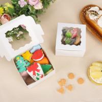 China Customized Color 10x10x10 Square Cake Boxes for Packaging Desserts and Pastries for sale