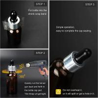 China Heat Shrink Plastic Protective Sleeve for Medicine Bottle Mouth Covering and Protection for sale