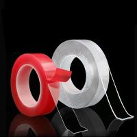 China Strong Adhesive Nano Tape for No Printing Design and 0.25/0.5/0.8/1/1.5/2mm Thickness for sale