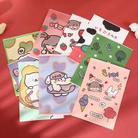 China Handle Gift Paper Bag Customized Color Cartoon Printing Animal Design for 2023 Arrivals for sale