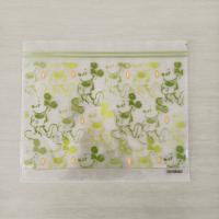 China Durable Double Zip Lock Bag In Plastic Sandwich Zipper PE Resealable Freezer Fruit Storage Bags for sale