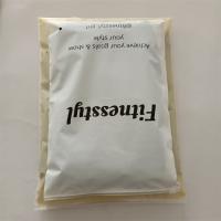 China Customize Any Color Moisture Proof Polybags for Shoes and Clothing Frosted Zipper Bag for sale