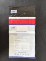 China ISO9001 Certified Cash Security Courier Plastic Bag for Bank Deposit Bag With Valve for sale