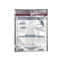 China Security Bag Tamper Evident Money Bag Tape Cash Evidence Custom Pe Plastic High S for sale