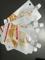 China Security Guaranteed Custom PET/VMPET/PE Transparent Nozzle Bag for Top Juice Storage for sale
