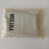 China Gravure Printing Zipper Plastic Bag for Garment Packaging Custom Logo and Waterproof for sale