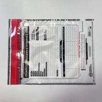 China Evidence Cash Bag Customized Color for Secure Tamper Evident Bank Pouch and Collectio for sale