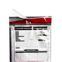 China Evidence Cash Bag Customized Color for Secure Tamper Evident Bank Pouch and Collectio for sale