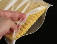 China PE Plastic Zipper Top Clear Logo Frosted Ziplock Bags for Customized Clothing Packaging for sale