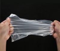 China PE Plastic Zipper Top Clear Logo Frosted Ziplock Bags for Customized Clothing Packaging for sale