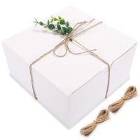 China Christmas Wedding Custom Printing Gift Packing Container Paper Treat Boxes with Lids for sale