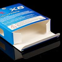 China Fishing Gear Box Laser Silver Card Paper Attrezzi Da Pesca Packaging Box for SEA FOOD for sale