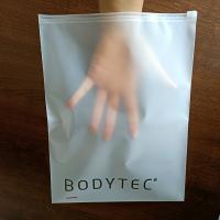China Custom Low MOQ Plastic Zipper Bag Shrink Bag for Clothing Zipper Frosted for sale