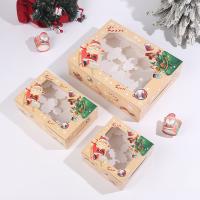 China Customized Baking Food Cookies Dessert Cake Boxes with Window for sale