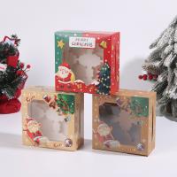 China Customized Baking Food Cookies Dessert Cake Boxes with Window for sale