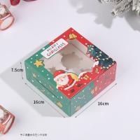 China Customized Baking Food Cookies Dessert Cake Boxes with Window for sale