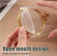 China Custom Printed Logo Plastic Zipper Lock Bag For Jewelry Pouch Necklace Zipper Bag for sale